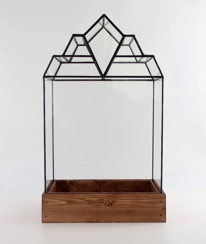 LEADHEAD GLASS - The Mendel Terrarium | Planted